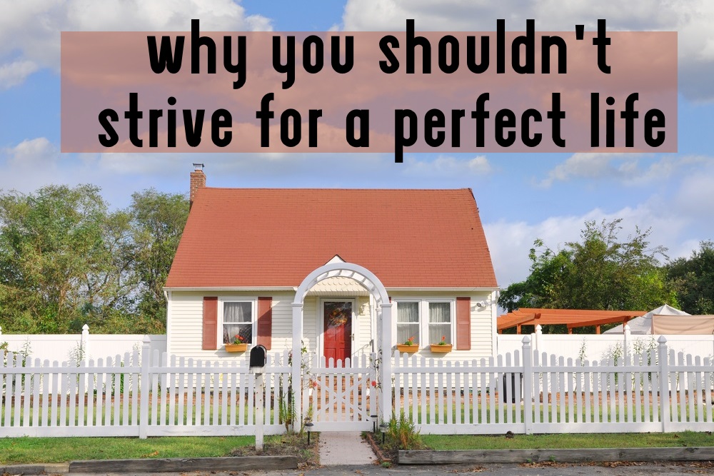 Why you Shouldn’t Strive for a Perfect Life | live meaningful